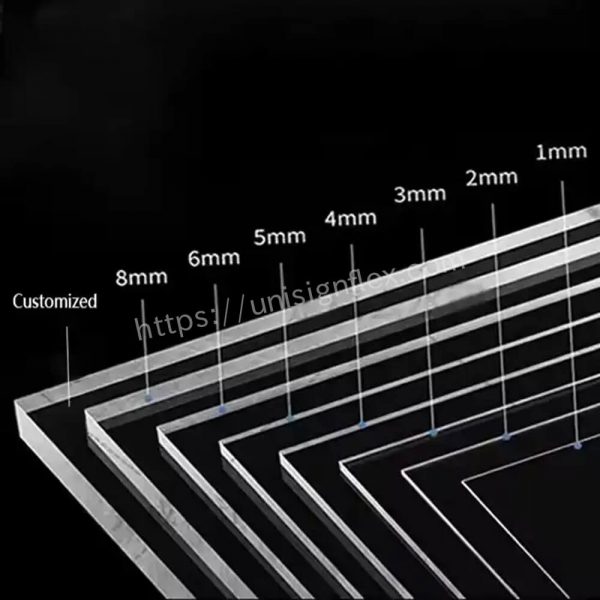 Acrylic Sheet Manufacturer Factory, Supplier, Wholesale - UNISIGN